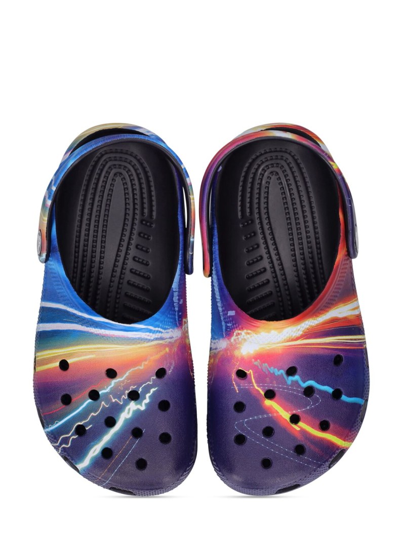Thunder印花橡胶凉鞋 - Crocs - 男孩 | Luisaviaroma