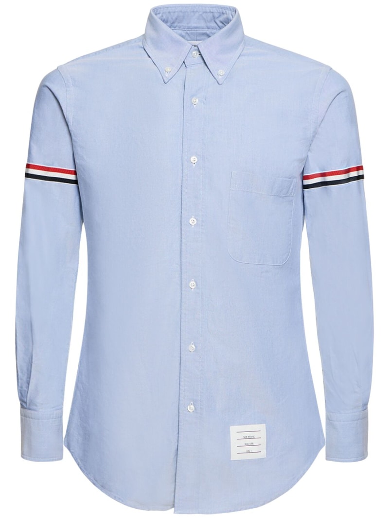 Classic oxford button down shirt - Thom Browne - Men | Luisaviaroma