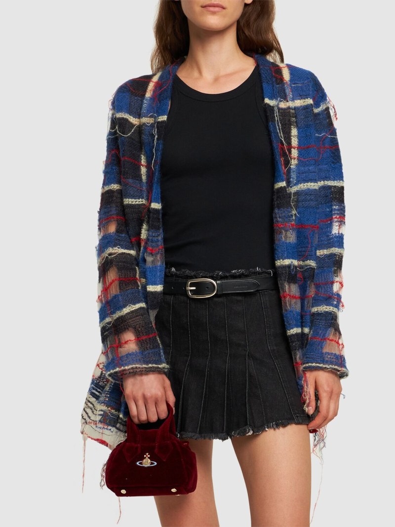 Mini archive yasmine velvet bag - Vivienne Westwood - Women | Luisaviaroma