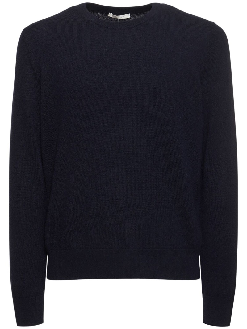 Pull-over en cachemire col ras-du-cou benji - The Row - Homme ...
