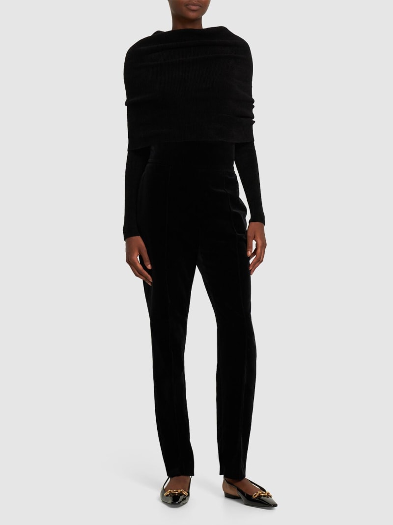 Hochtaillierte samthose - Alexandre Vauthier - Damen | Luisaviaroma