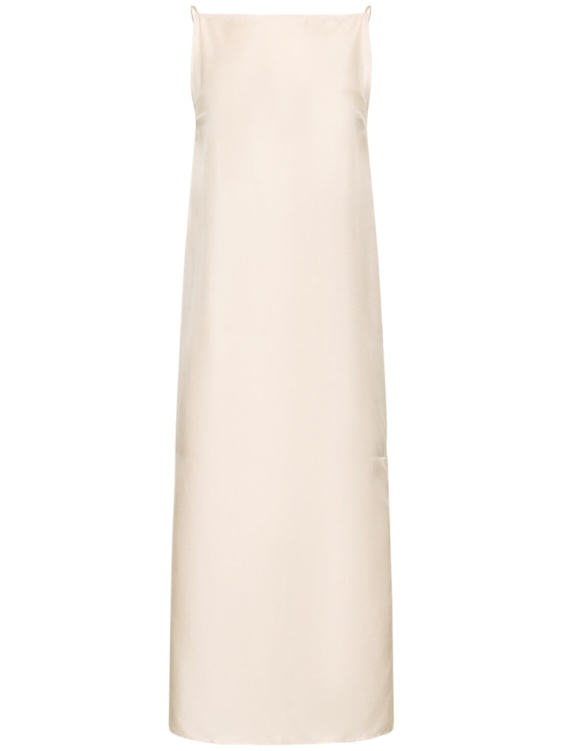 Sulum silk midi dress - Loulou De Saison - Women | Luisaviaroma