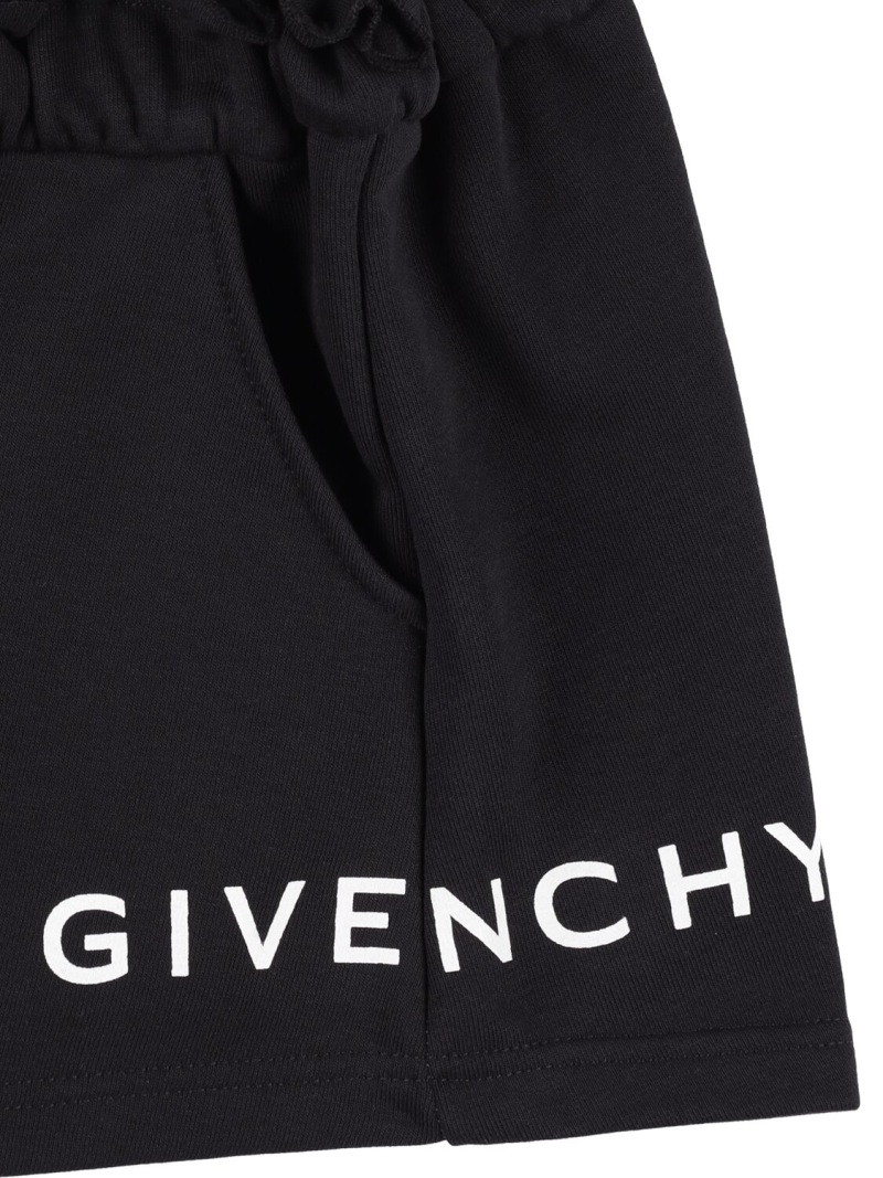 Cotton blend shorts - Givenchy - Girls | Luisaviaroma