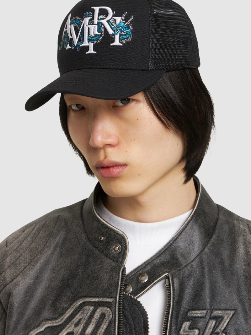 Lunar new year cotton baseball cap - Amiri - Men | Luisaviaroma