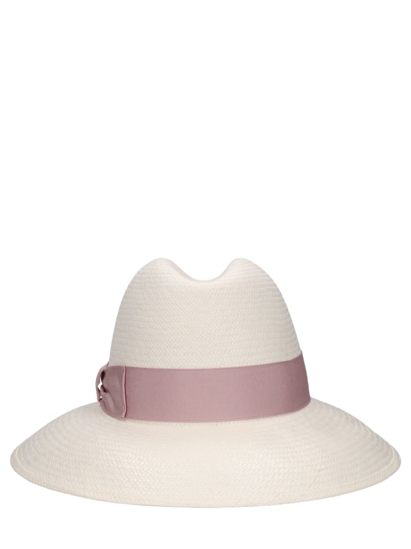 Claudette fine straw panama hat - Borsalino - Women | Luisaviaroma