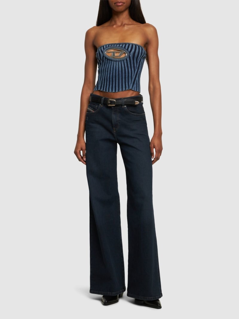 M-clarksvelle knitted bandeau top - Diesel - Women | Luisaviaroma