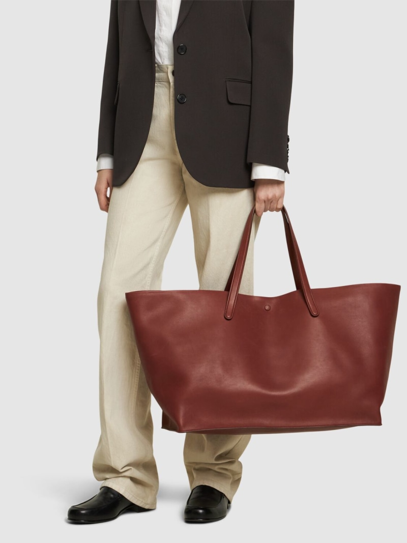 Xl idaho saddle leather tote bag - The Row - Women | Luisaviaroma