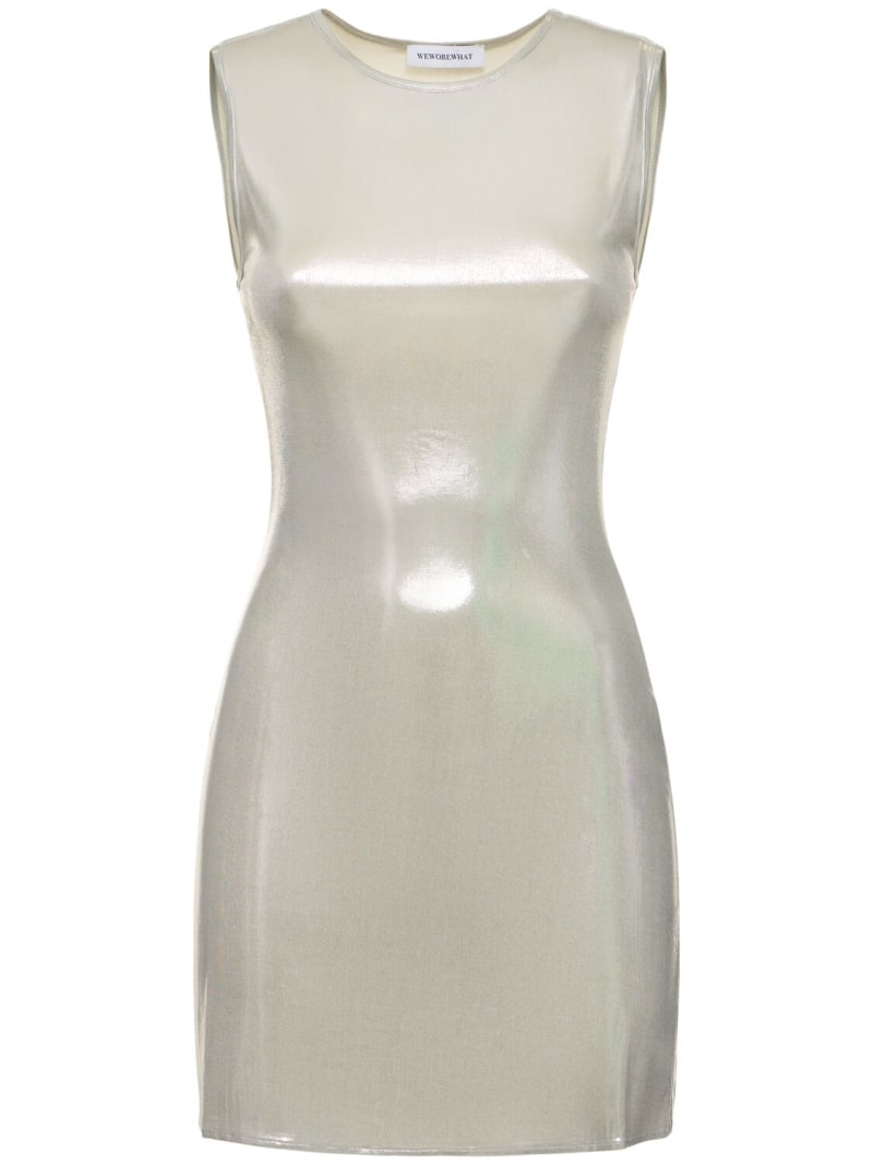 Muscle tank mini dress - Weworewhat - Women | Luisaviaroma