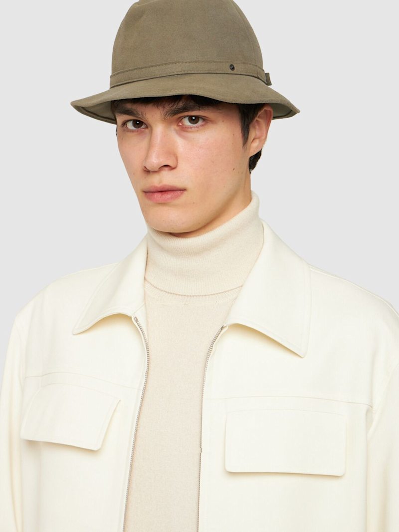 4.5cm pocket wool felt hat - Borsalino - Men | Luisaviaroma