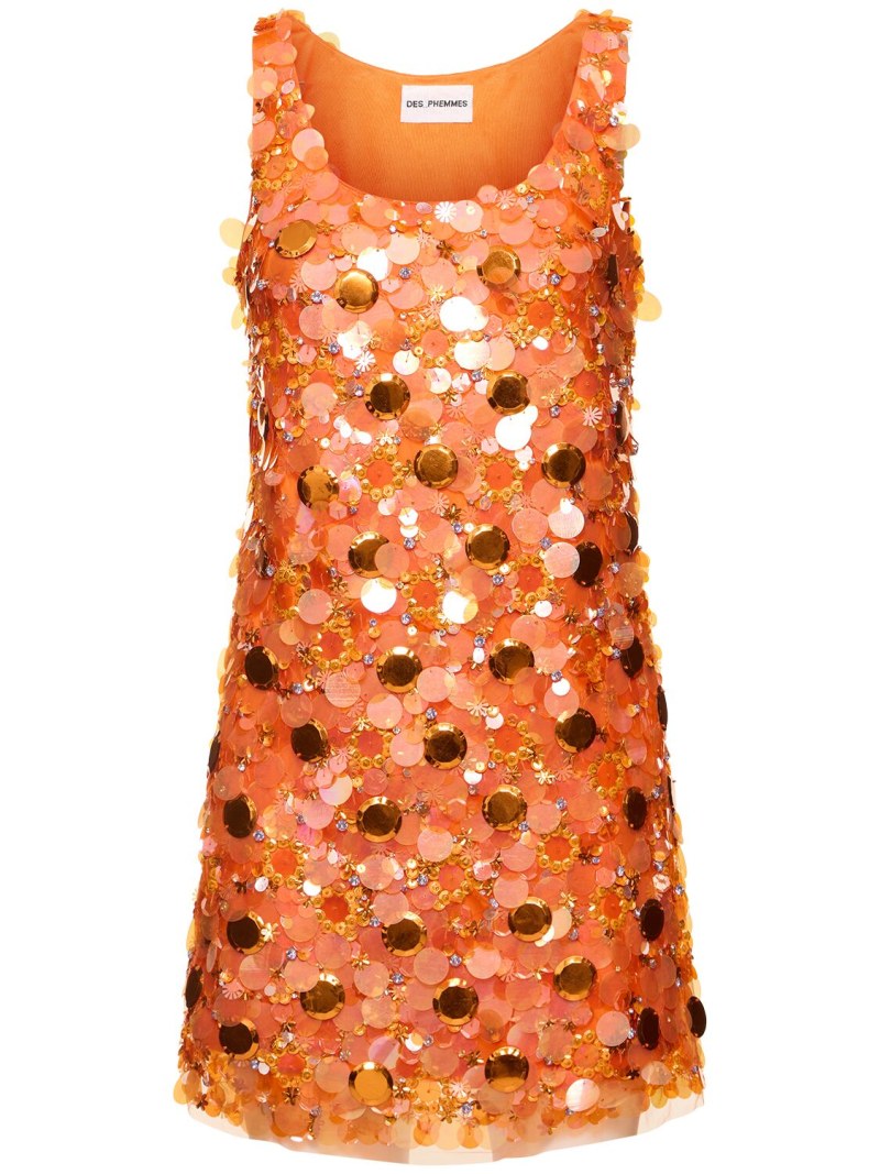 Sequined tulle mini dress - Des Phemmes - Women | Luisaviaroma