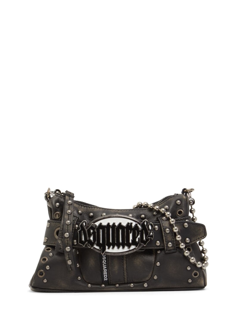 Gothic leather clutch - Dsquared2 - Women | Luisaviaroma