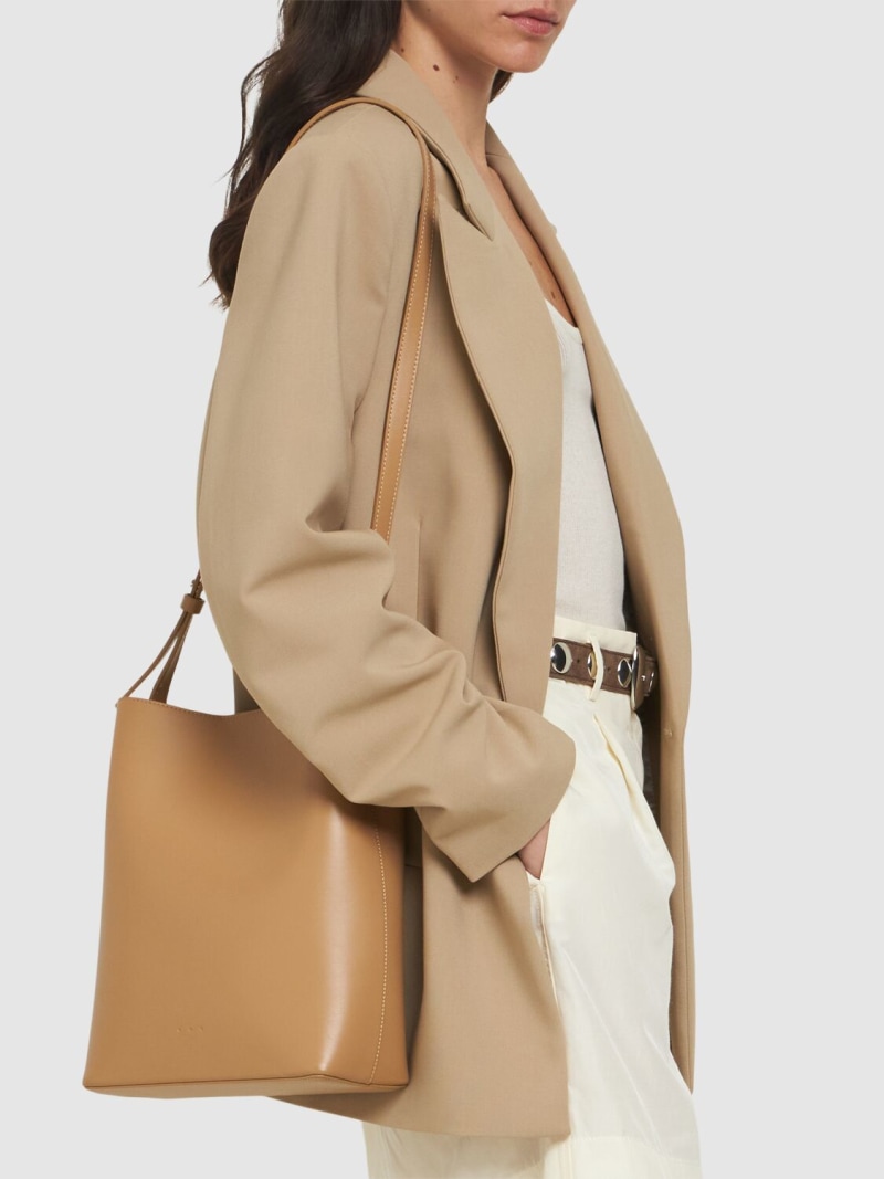Sac bucket smooth leather shoulder bag - Aesther Ekme - Women | Luisaviaroma
