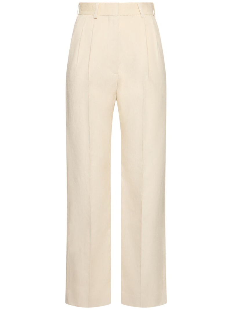 Amara fox straight cotton pants - Blazé Milano - Women | Luisaviaroma