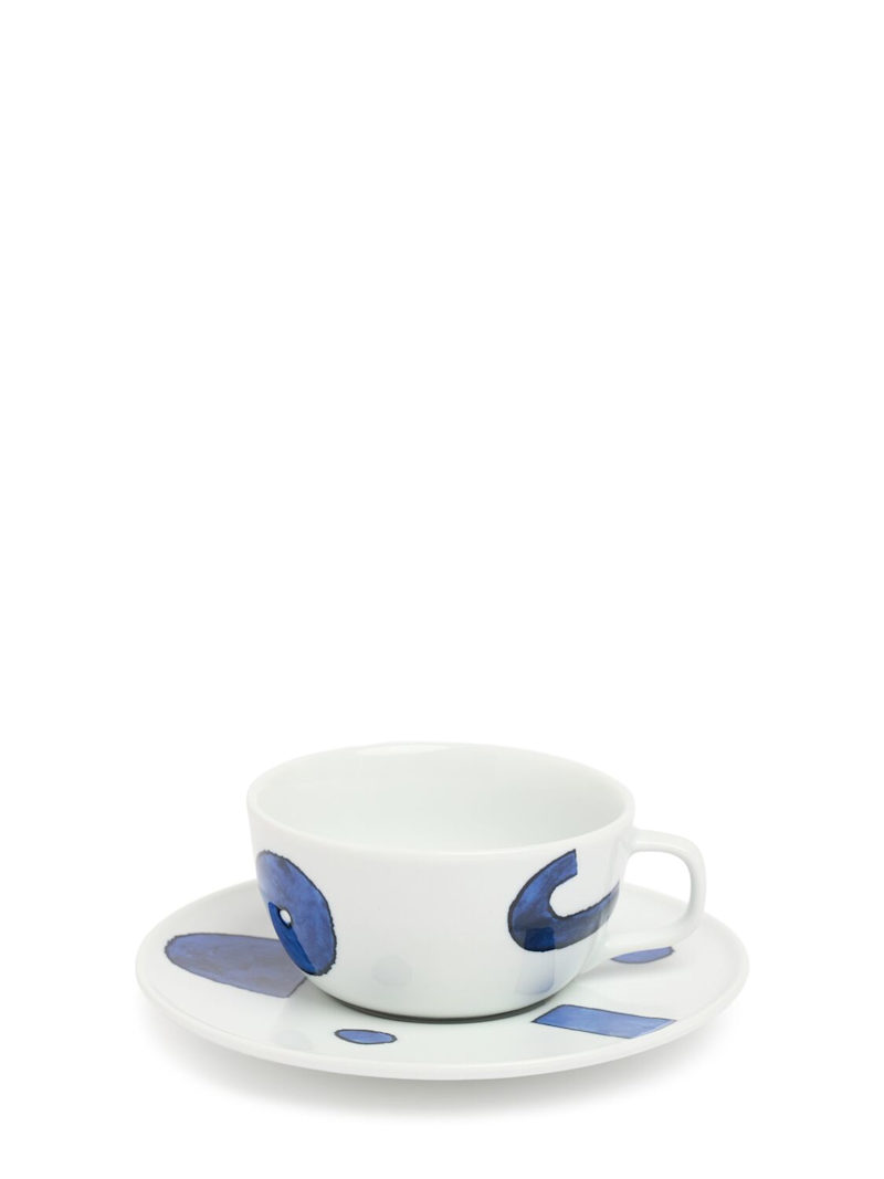 Set of 4 itsumo teacups & saucers - Alessi - Home | Luisaviaroma