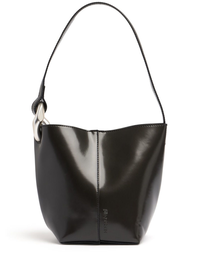 Small corner bucket leather bag - JW Anderson - Women | Luisaviaroma