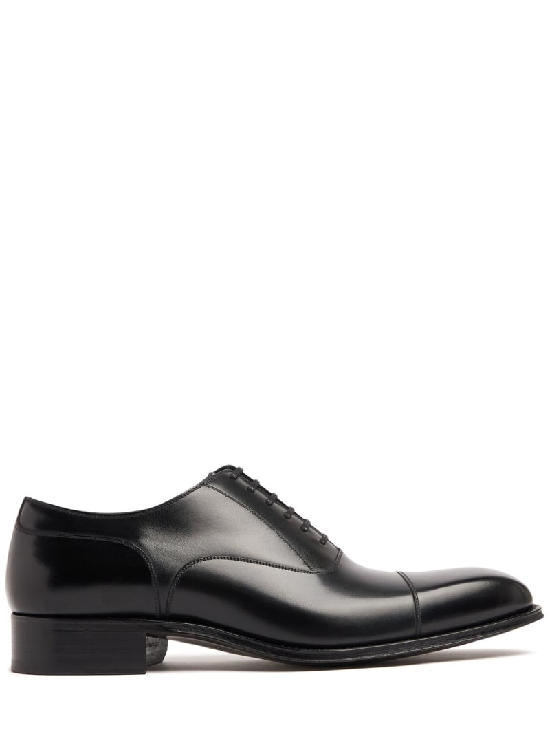 Claydon burnished leather lace-up shoes - Tom Ford - Men | Luisaviaroma