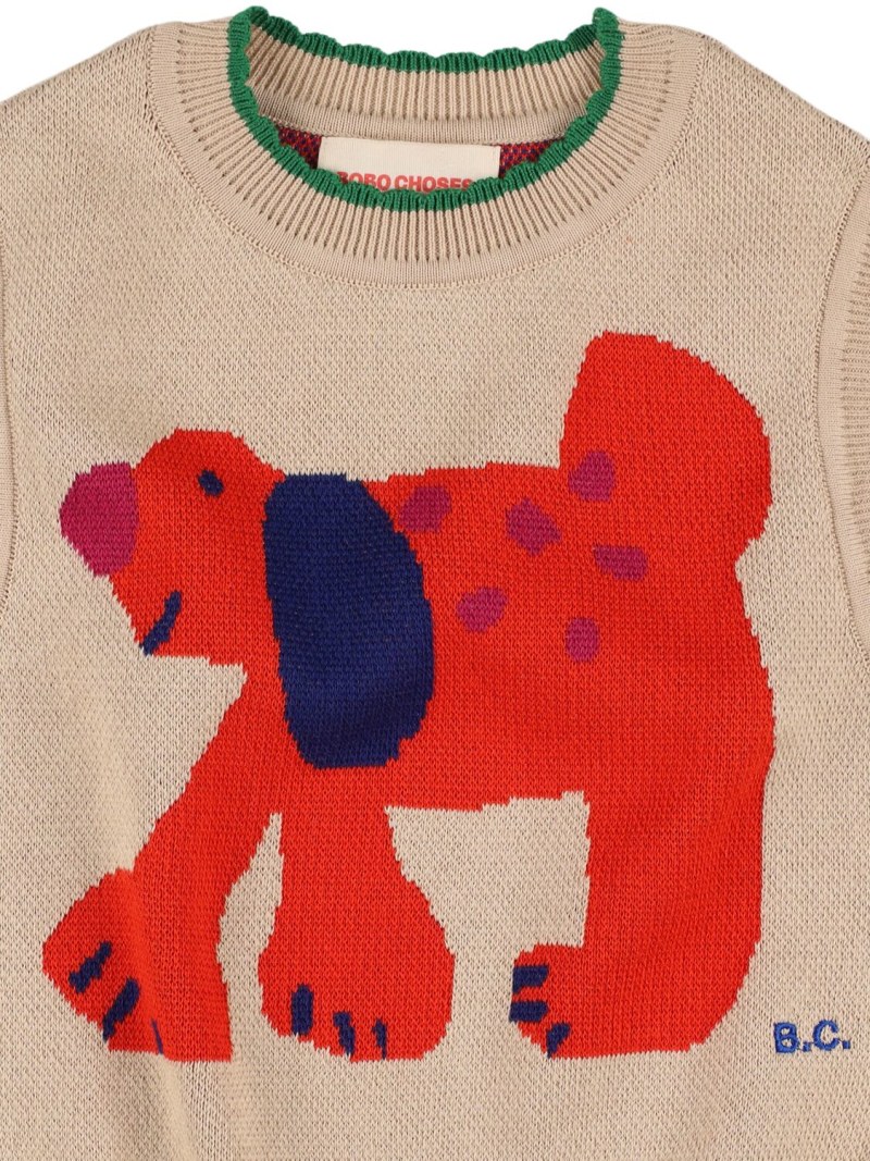 Organic cotton knit vest - Bobo Choses - Girls | Luisaviaroma