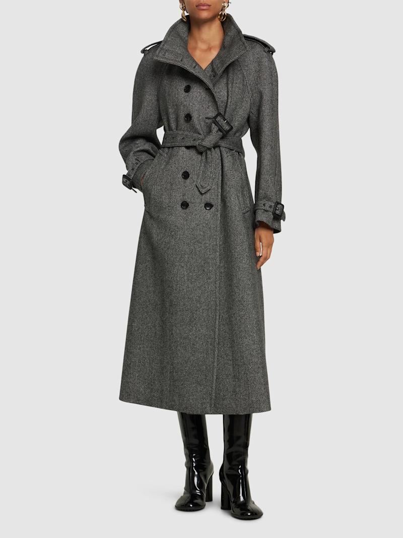 Wool herringbone coat - Tom Ford - Women | Luisaviaroma