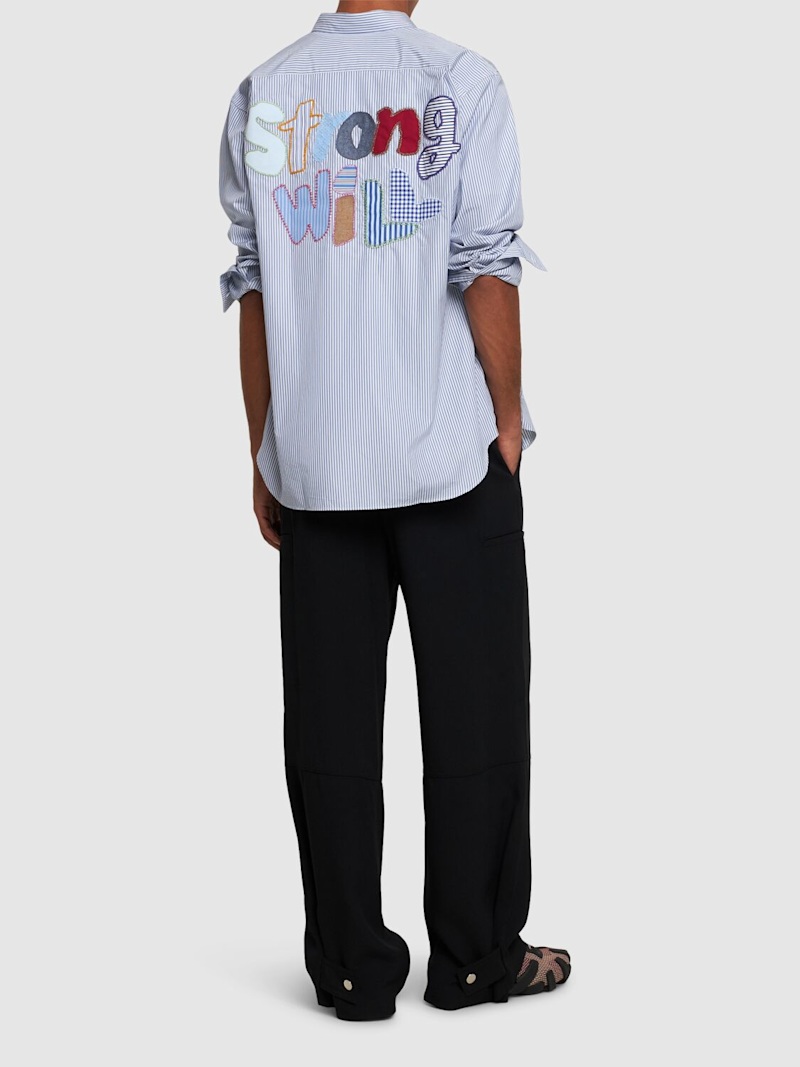 Strong will cotton shirt - Comme des Garçons Shirt - Men | Luisaviaroma