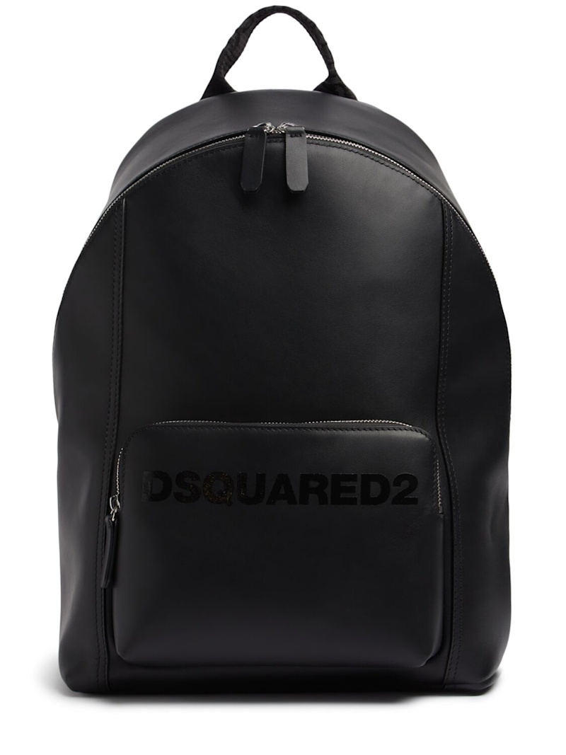 Dsquared2 leather backpack - Dsquared2 - Men | Luisaviaroma