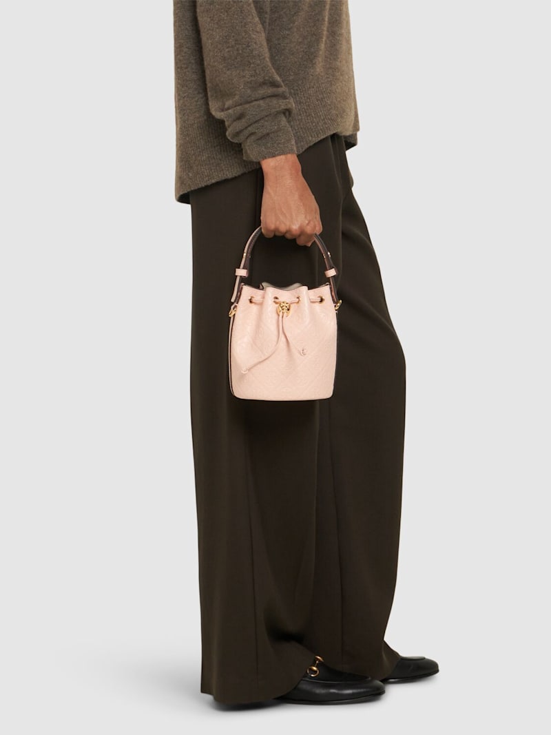Mini t monogram leather bucket bag - Tory Burch - Women | Luisaviaroma