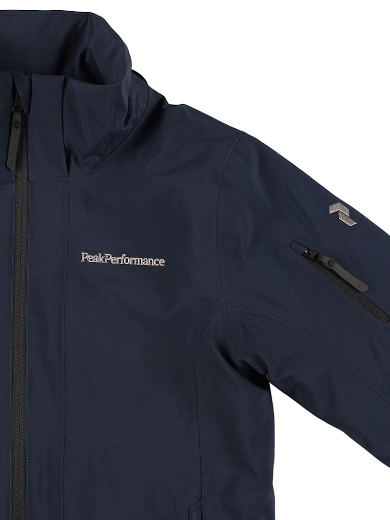 Maroon nylon puffer ski jacket - Peak Performance - Girls | Luisaviaroma