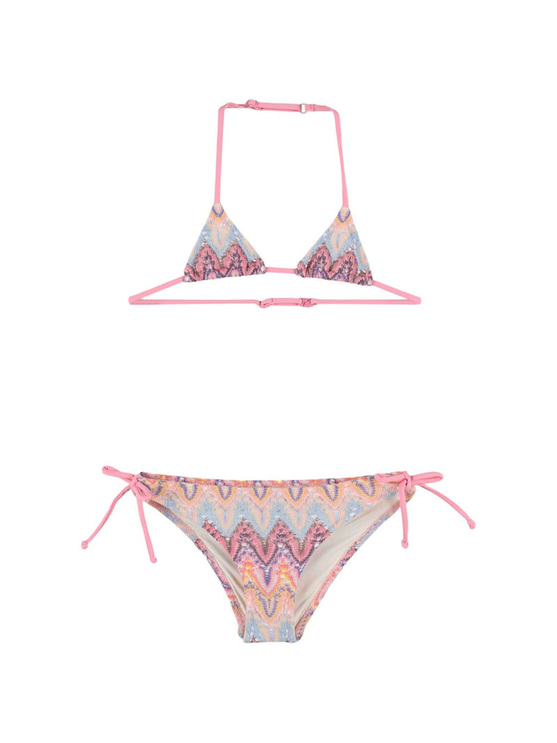 Wave print bikini - Mc2 Saint Barth - Girls | Luisaviaroma