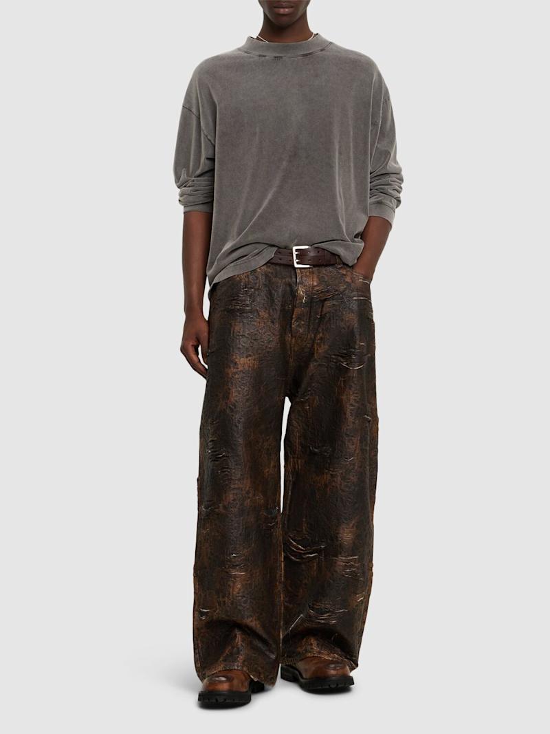 Beschichtete denim-jeans - Acne Studios - Herren | Luisaviaroma