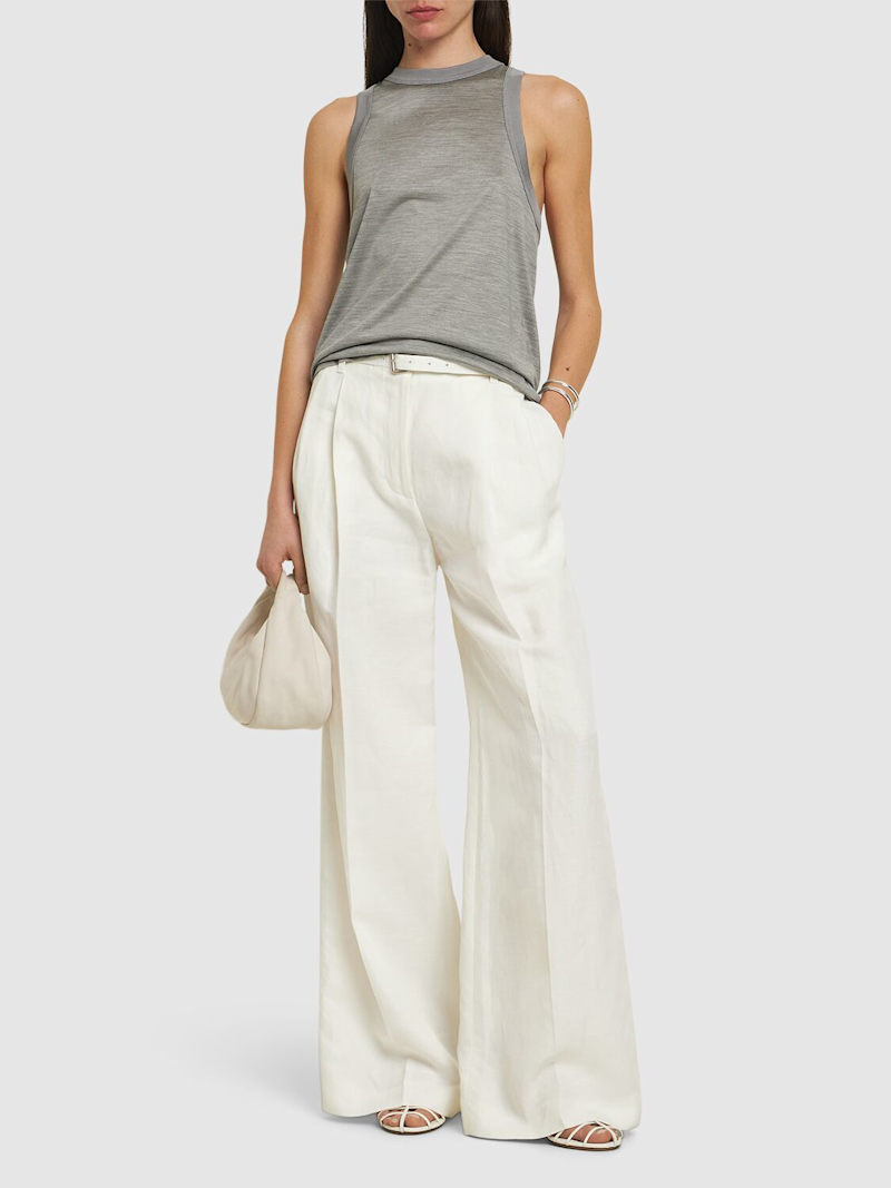 Silk jersey tank top - Carven - Damen | Luisaviaroma