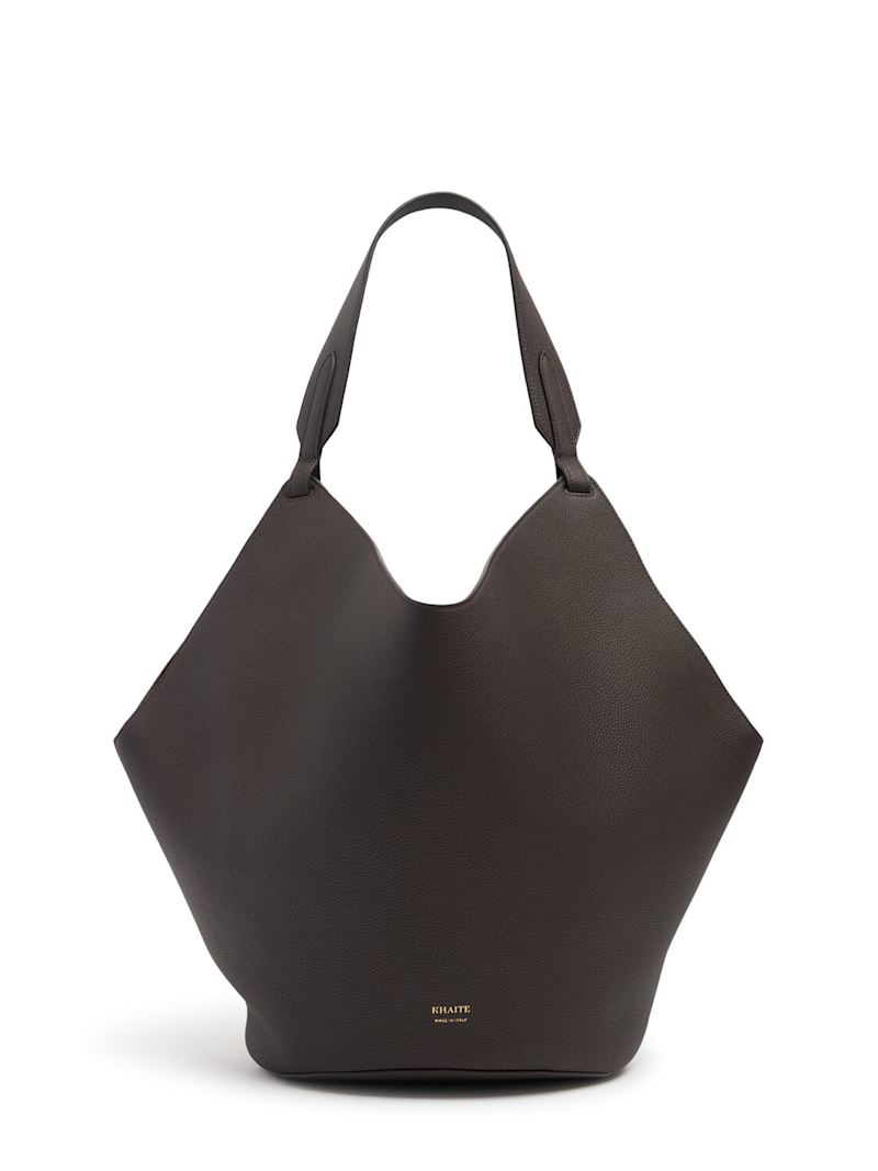 Lvr exclusive medium lotus suede bag - Khaite - Women | Luisaviaroma