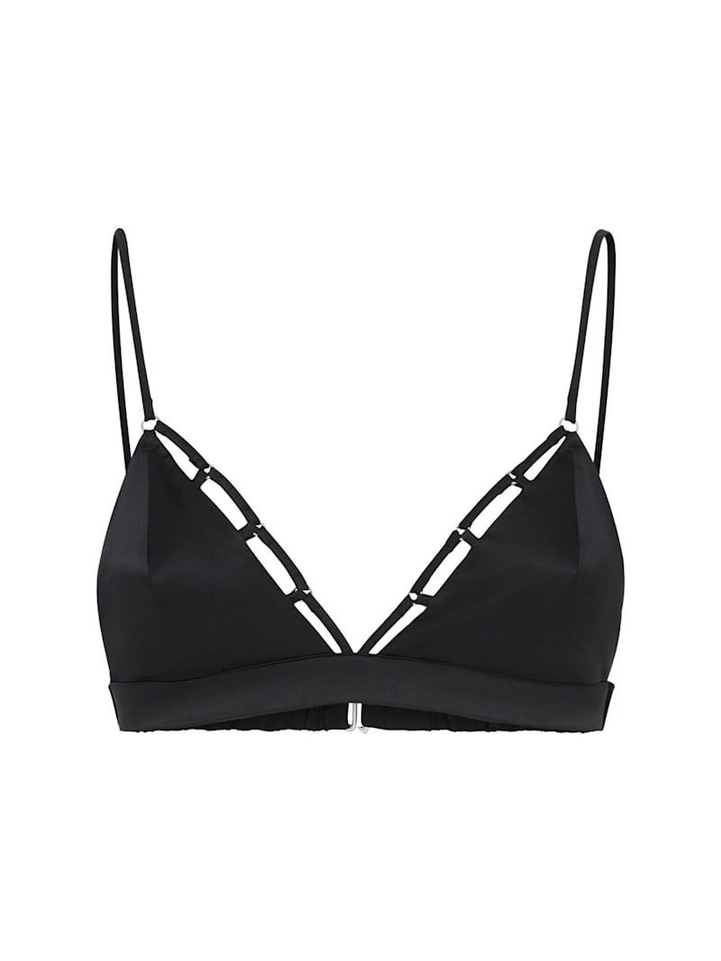 Triangle-bh aus luxe-seide „cage“ - Fleur Du Mal - Damen | Luisaviaroma