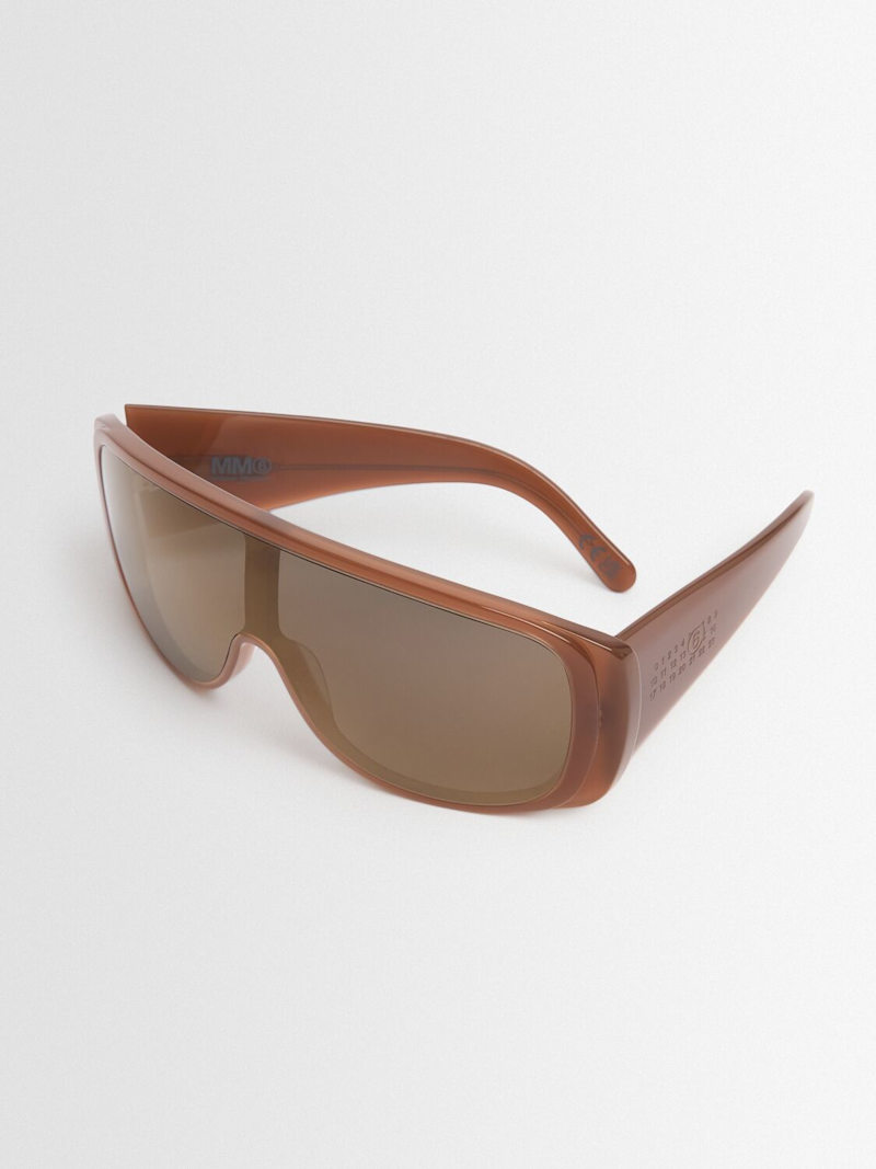 Mm6 mask acetate sunglasses - MM6 Maison Margiela - Men | Luisaviaroma