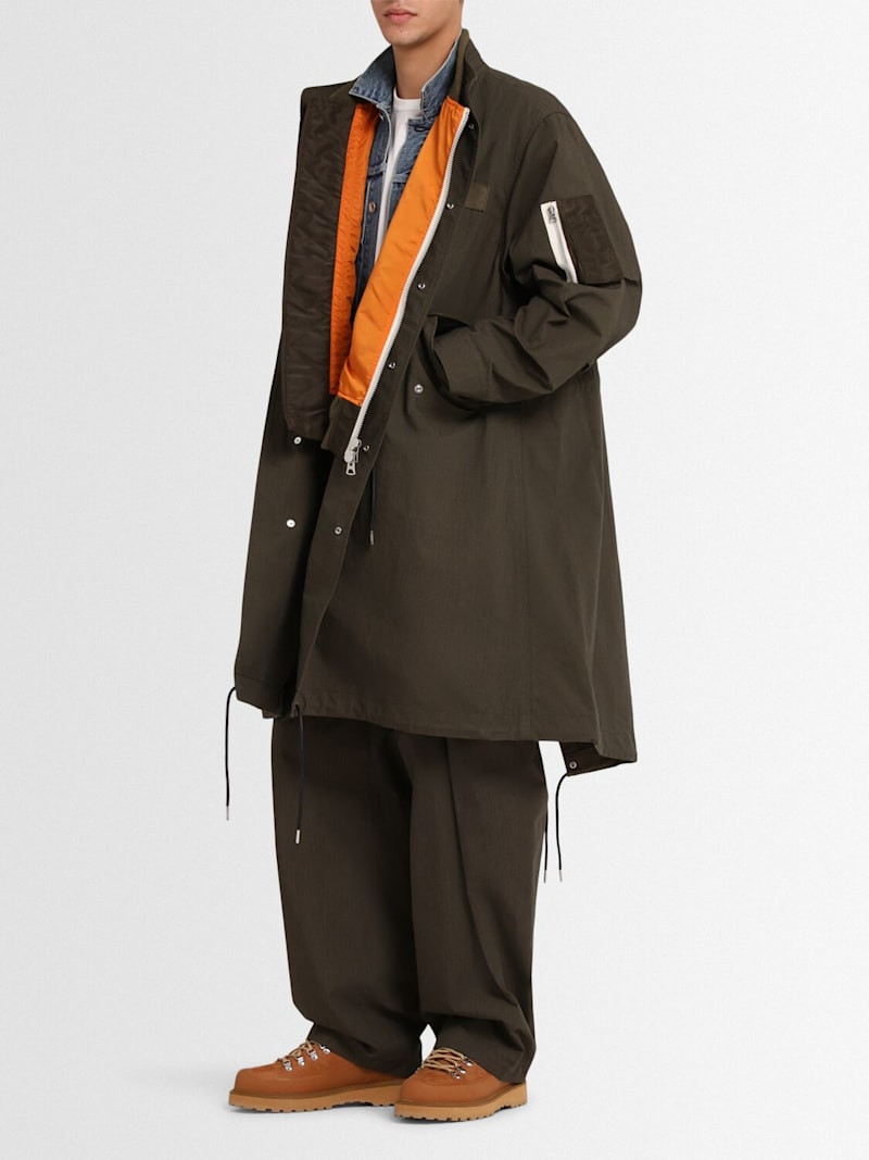 Ripstop coat - Sacai - Men | Luisaviaroma