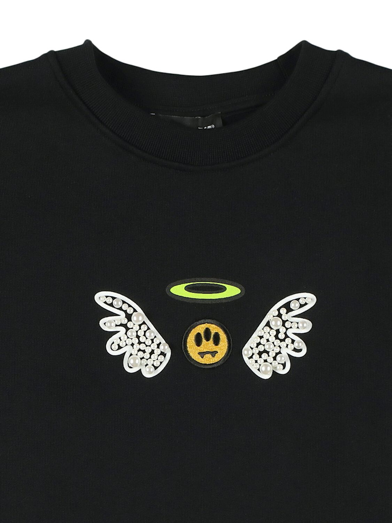 印花棉质卫衣 - Barrow - 女孩 | Luisaviaroma