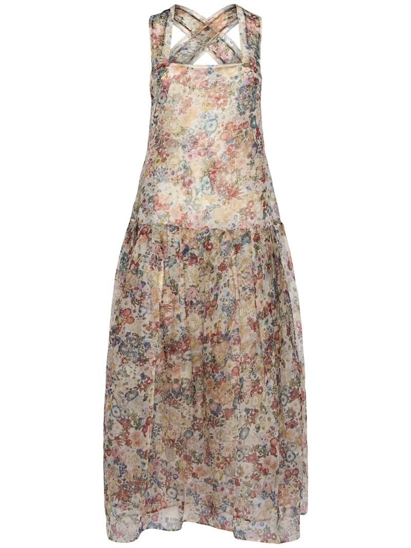 Amello silk long dress - Khaite - Women | Luisaviaroma