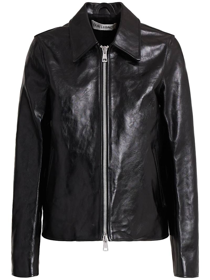 Leather zip-up jacket - Our Legacy - Women | Luisaviaroma