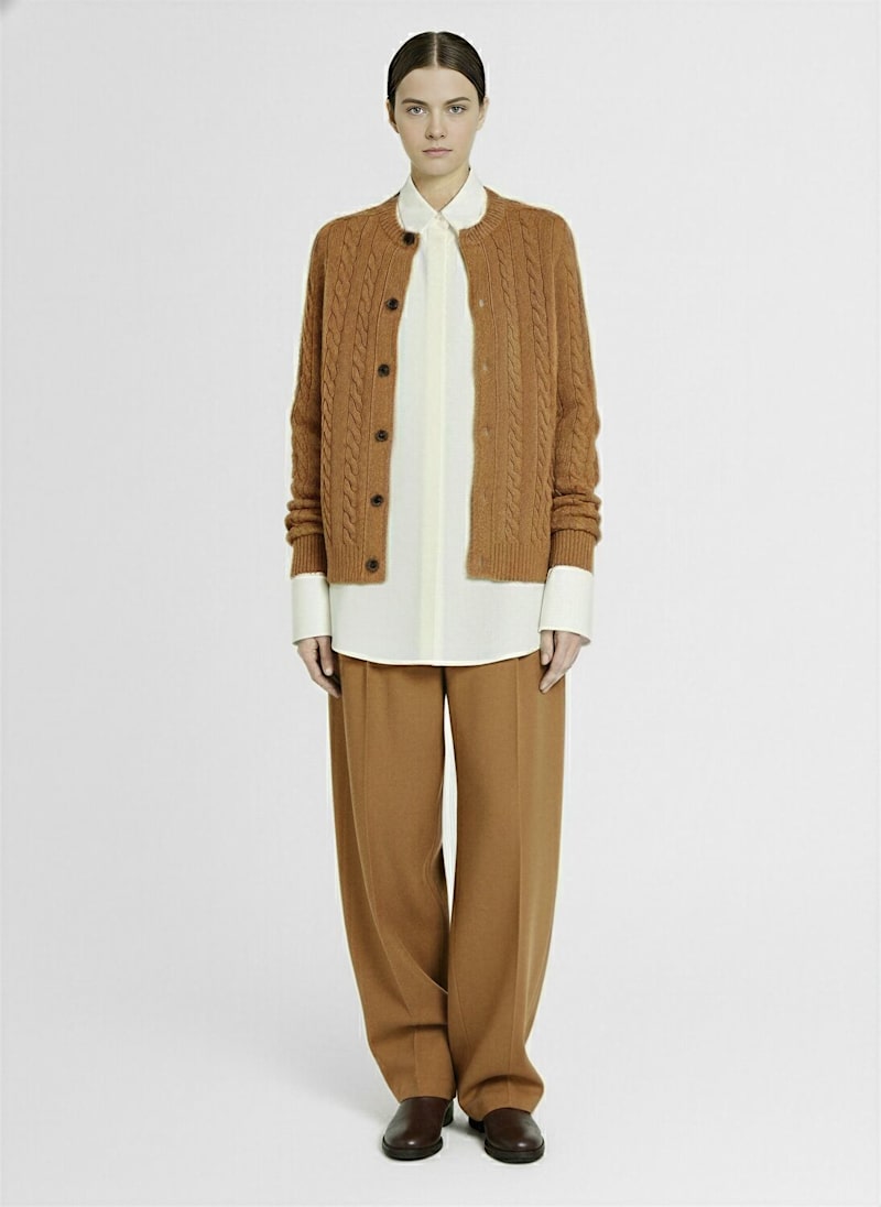 Loneke knit wool cardigan - The Row - Women | Luisaviaroma