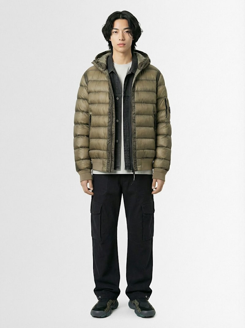 Daunenjacke aus nylon „d.d. shell“ - C.P. Company - Herren | Luisaviaroma