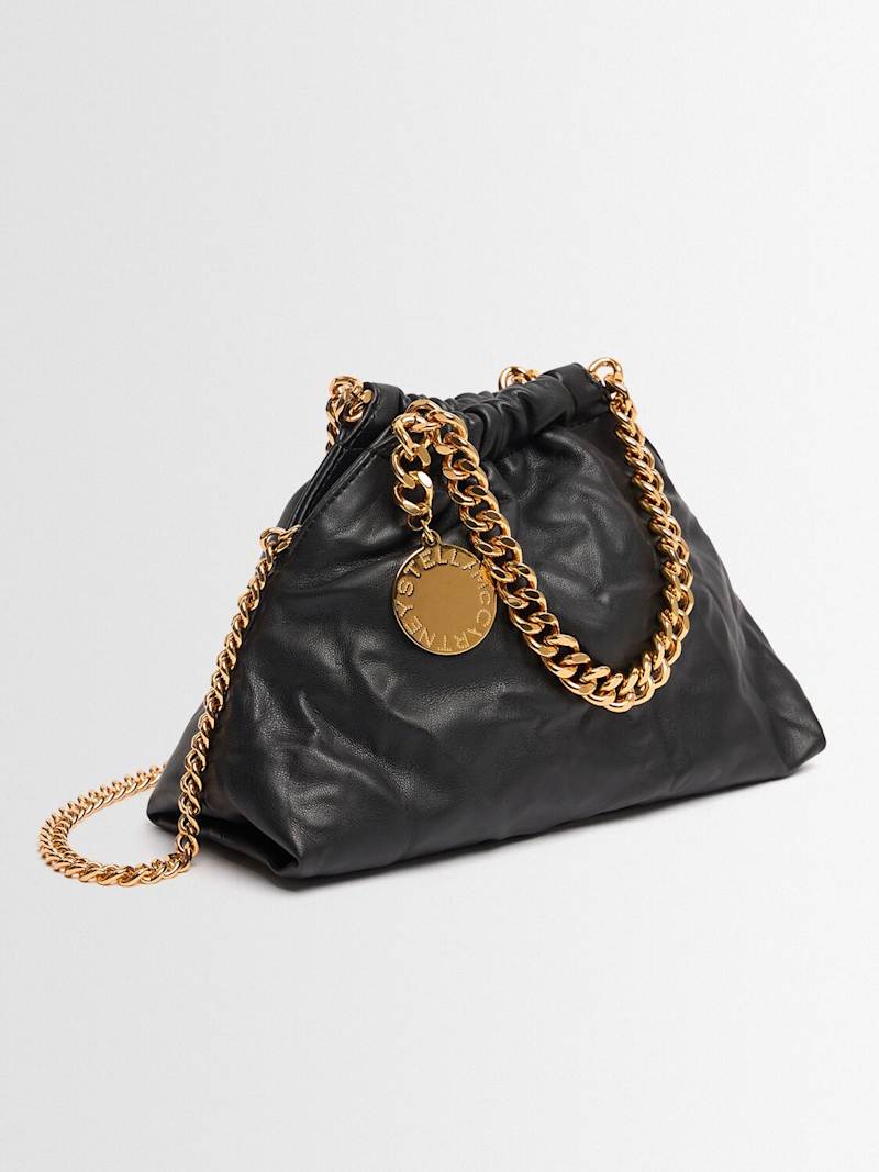 Mini falabella crinkled drawstring bag - Stella McCartney - Women ...