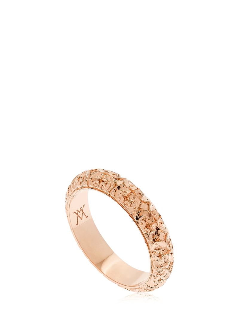 Florentine gentlemen wedding ring - Vanzi - Men | Luisaviaroma