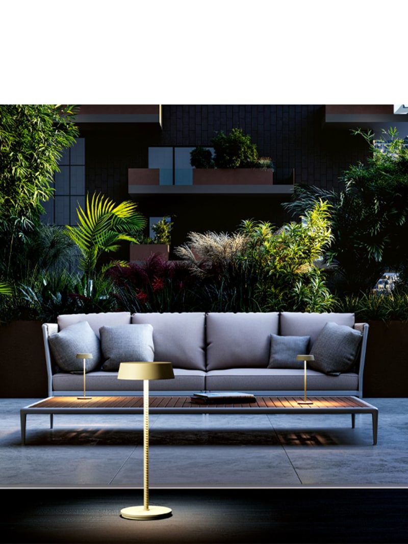 Rod cordless table lamp - Diesel Living With Lodes - Home | Luisaviaroma