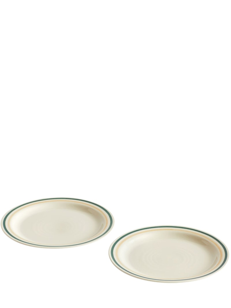 Set of 2 sobremesa plates - HAY - Home | Luisaviaroma