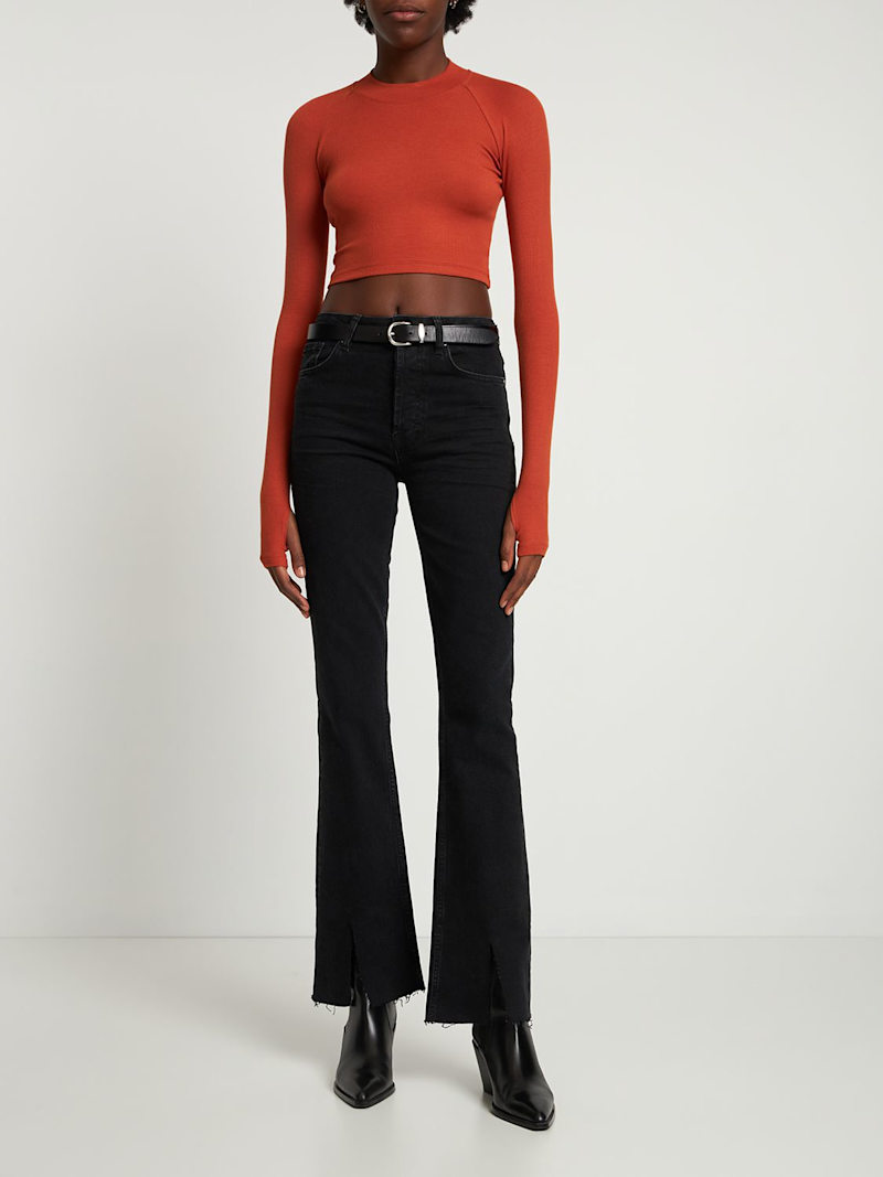 Oberteil aus geripptem baumwolljersey „carson“ - Alix Nyc - Damen | Luisaviaroma