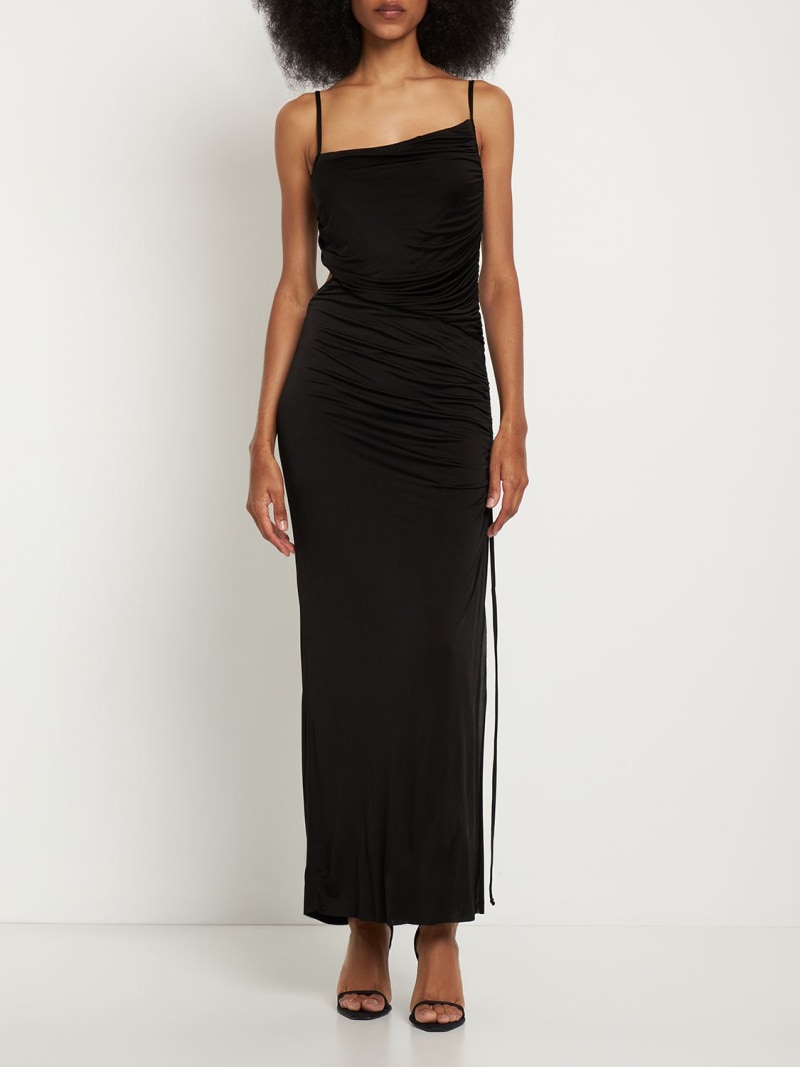 Maxikleid aus asymmetrischem jersey „ariel“ - Bec + Bridge - Damen ...