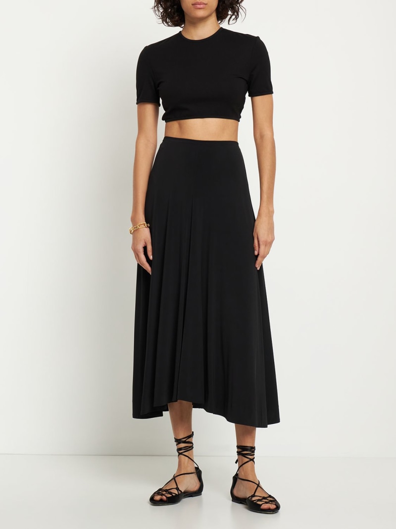 Crop-top aus jersey - David Koma - Damen | Luisaviaroma