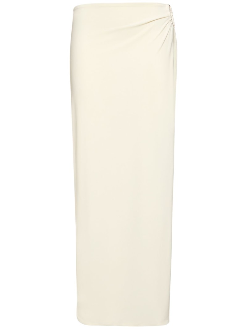 Giorgia long skirt w/ side slit - Alex Rivière Studio - Women ...