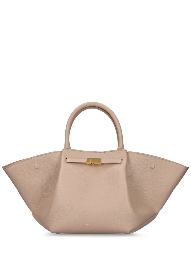 Sac cabas midi en cuir grainé new york - DeMellier - Femme | Luisaviaroma
