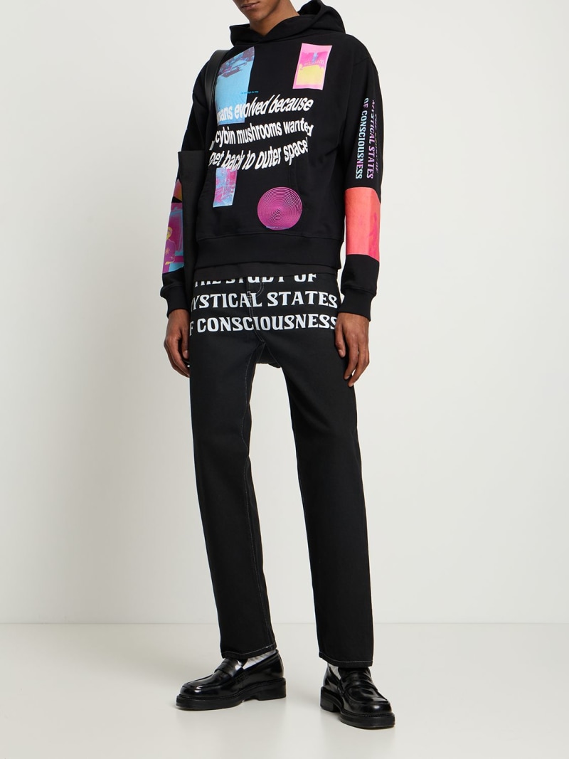 Lvr exclusive study cotton denim jeans - MSFTSrep - Men | Luisaviaroma