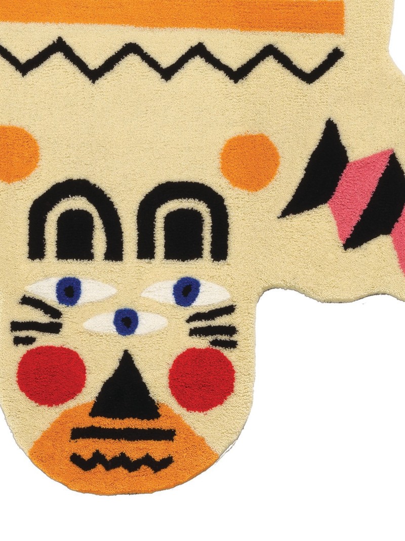 Oggian big bear m rug - Qeeboo - Home | Luisaviaroma