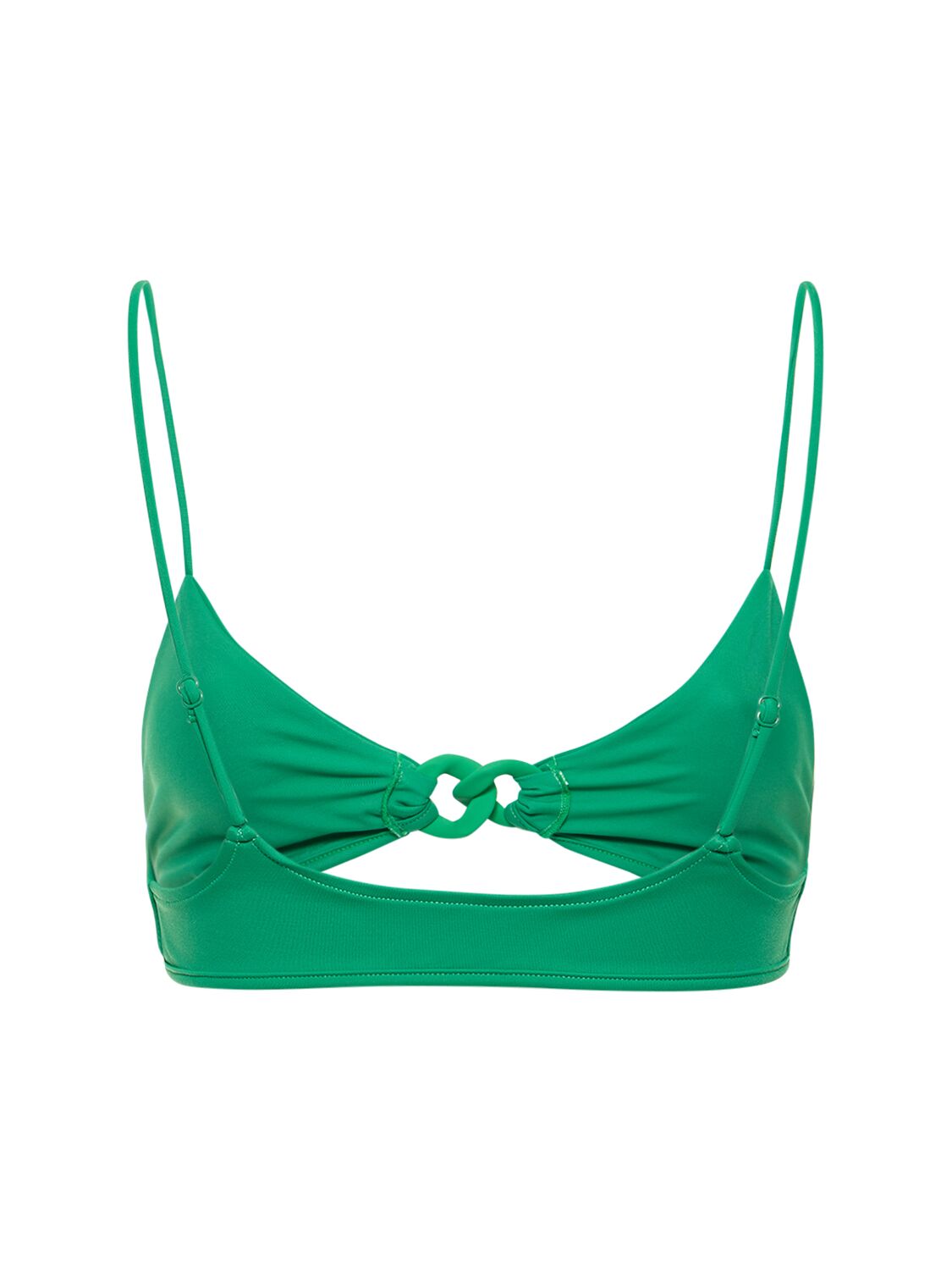 Tropic Of C Mia Bikini Top In Green | ModeSens